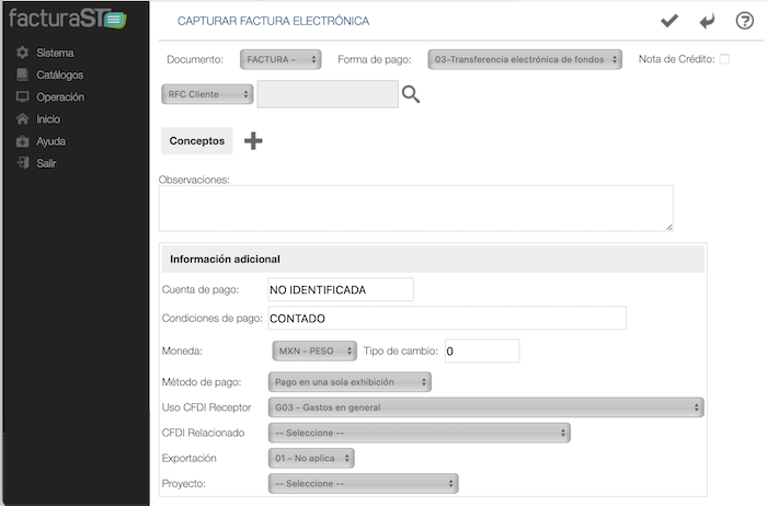 Facturaste – La factura electrónica fácil